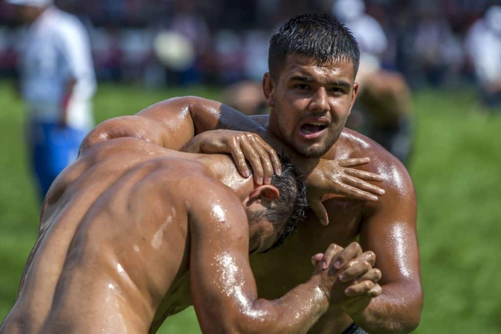 50 Slick Pics of Greasy Guys Turkish Oil Wrestling