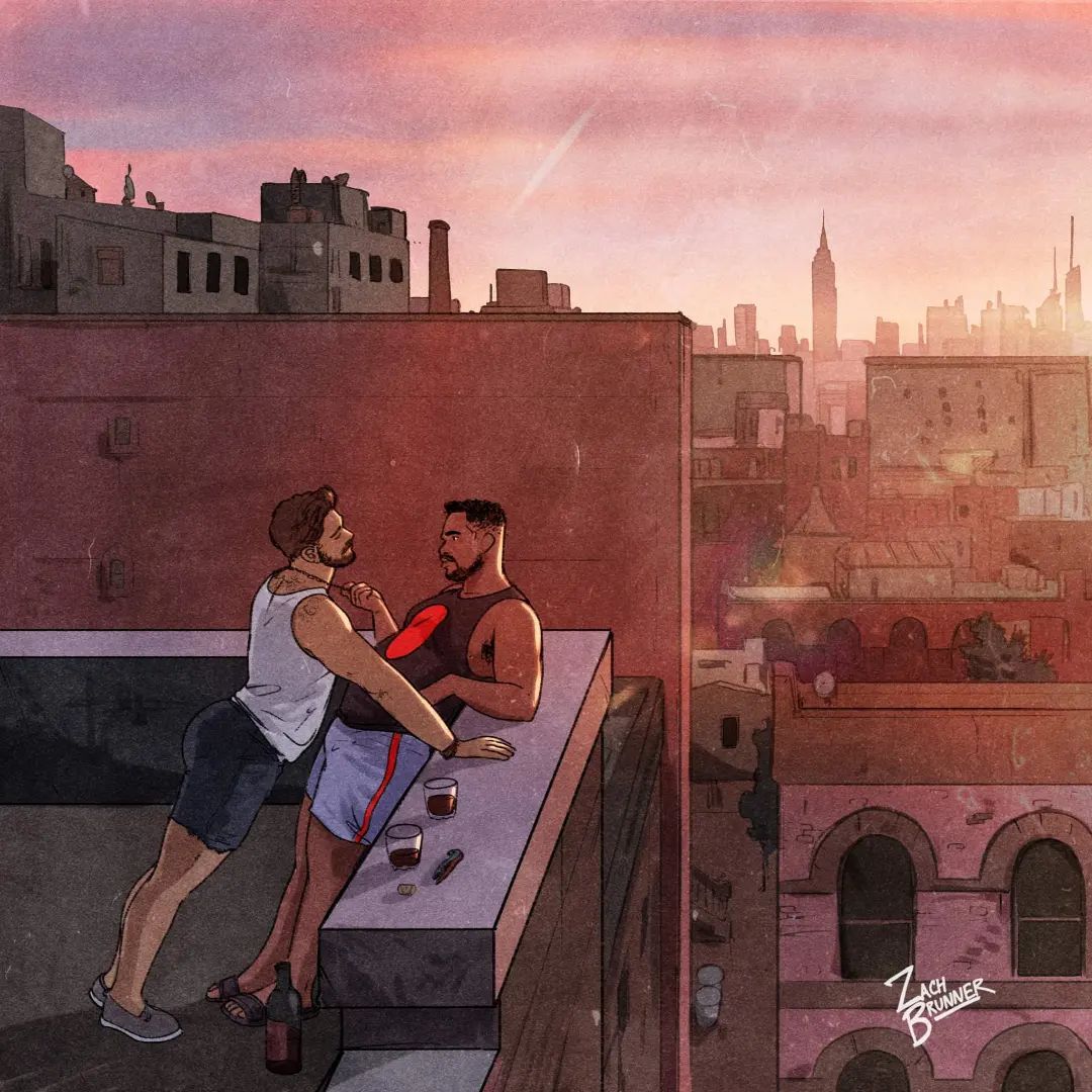 24 Glimpses Into Gay Homelife With Artist Zach Brunner - Gayety